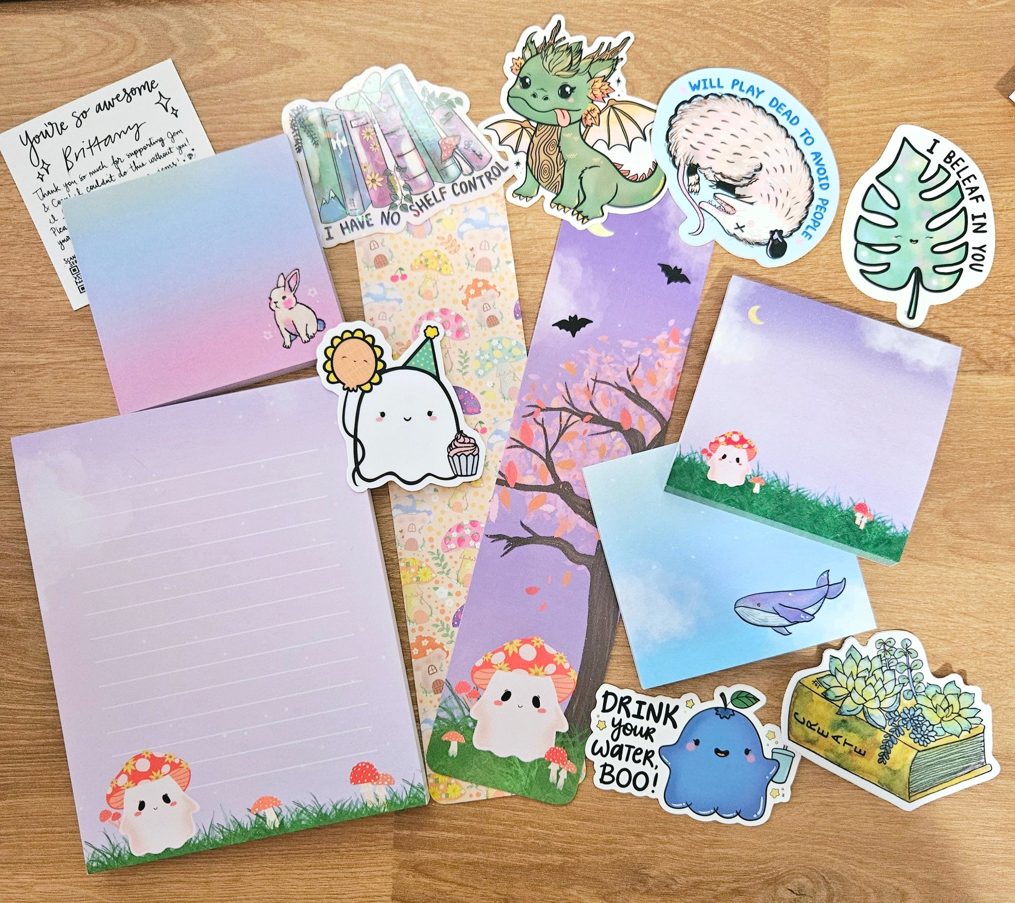 Wood Dragon Clear Vinyl Sticker – Jem and Cozy