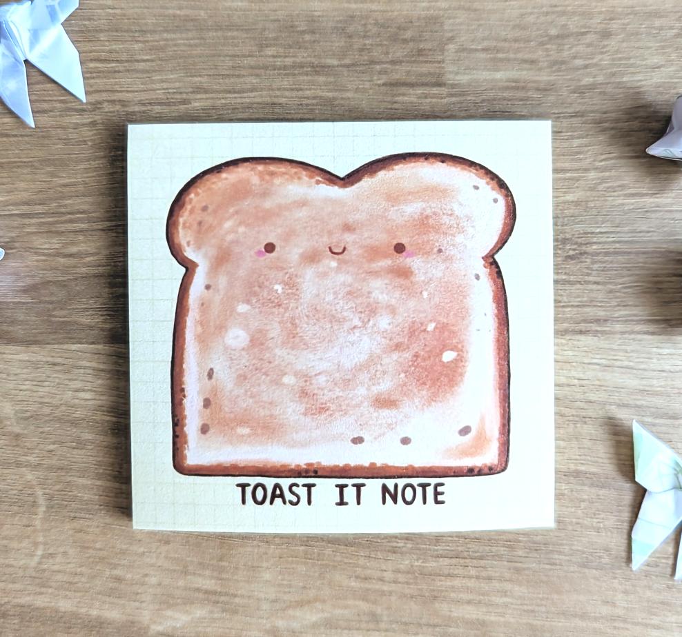 Toast It Sticky Notes – Jem and Cozy