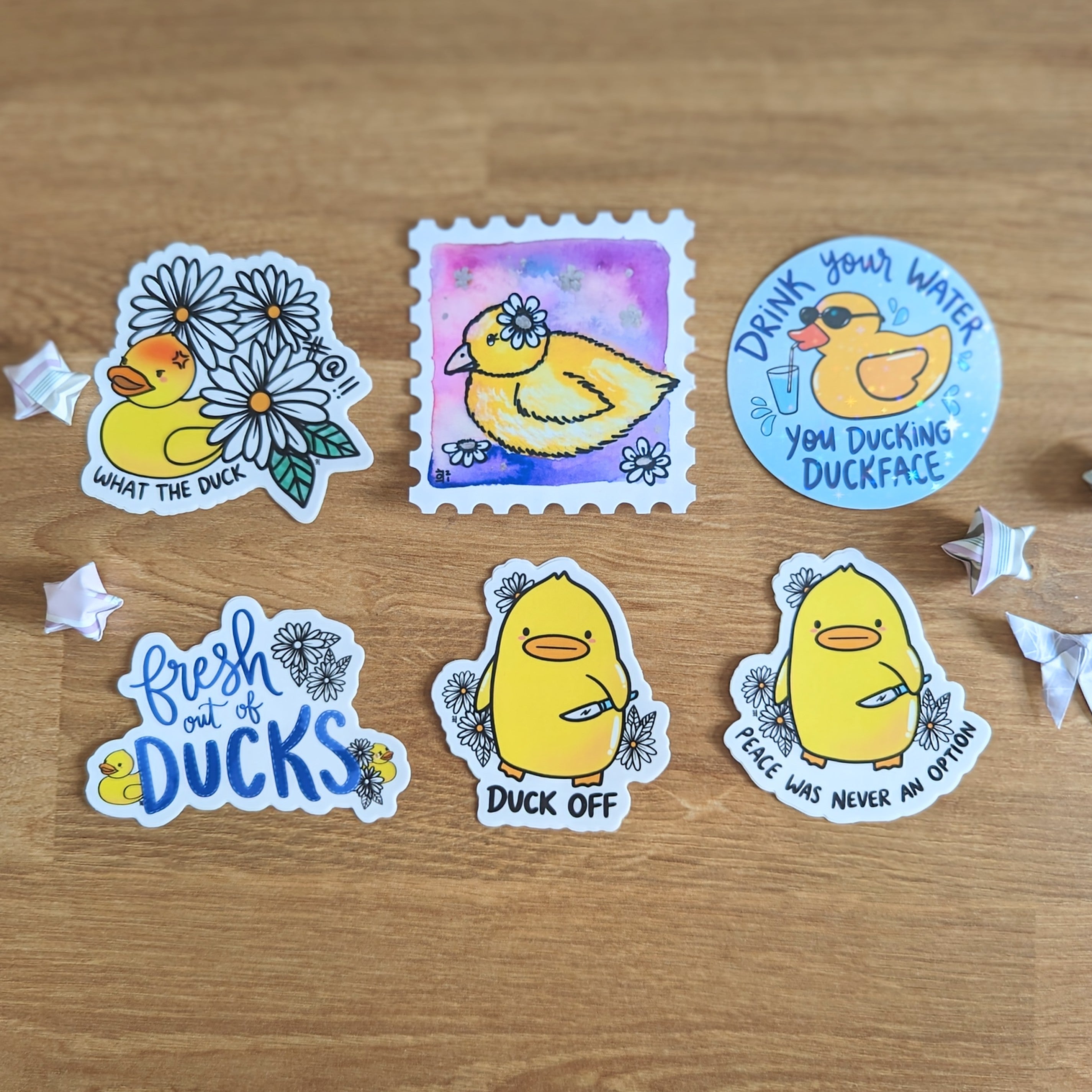 Duck Sticker Bundle – Jem and Cozy