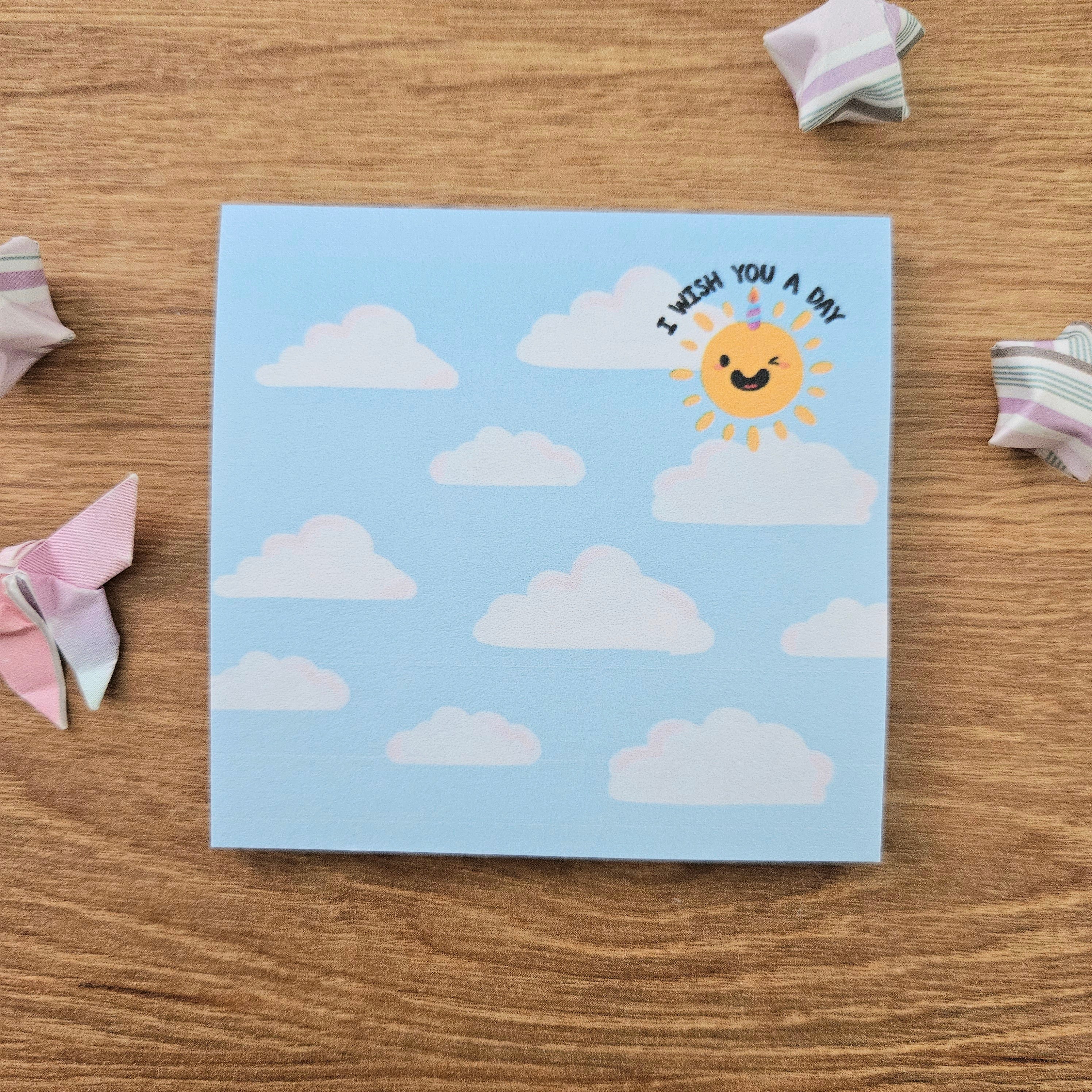 I Wish You a Day Sticky Notes – Jem and Cozy