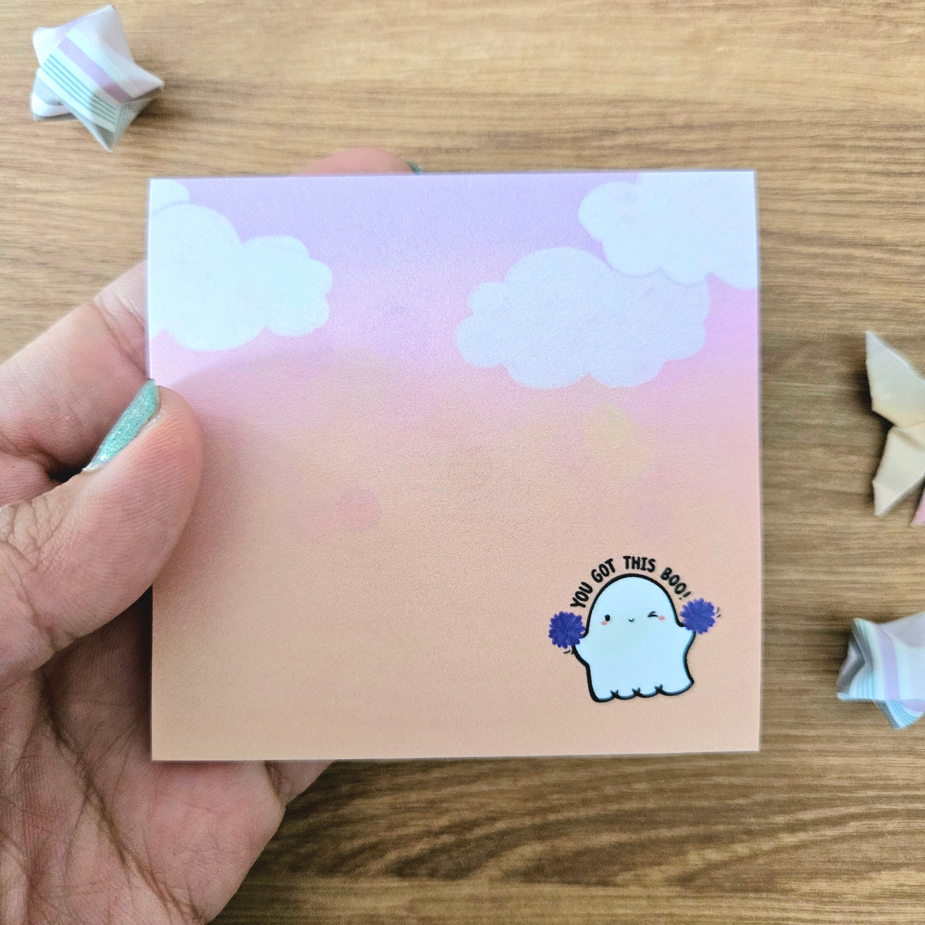Sunset You Got This Boo Sticky Notes – Jem and Cozy
