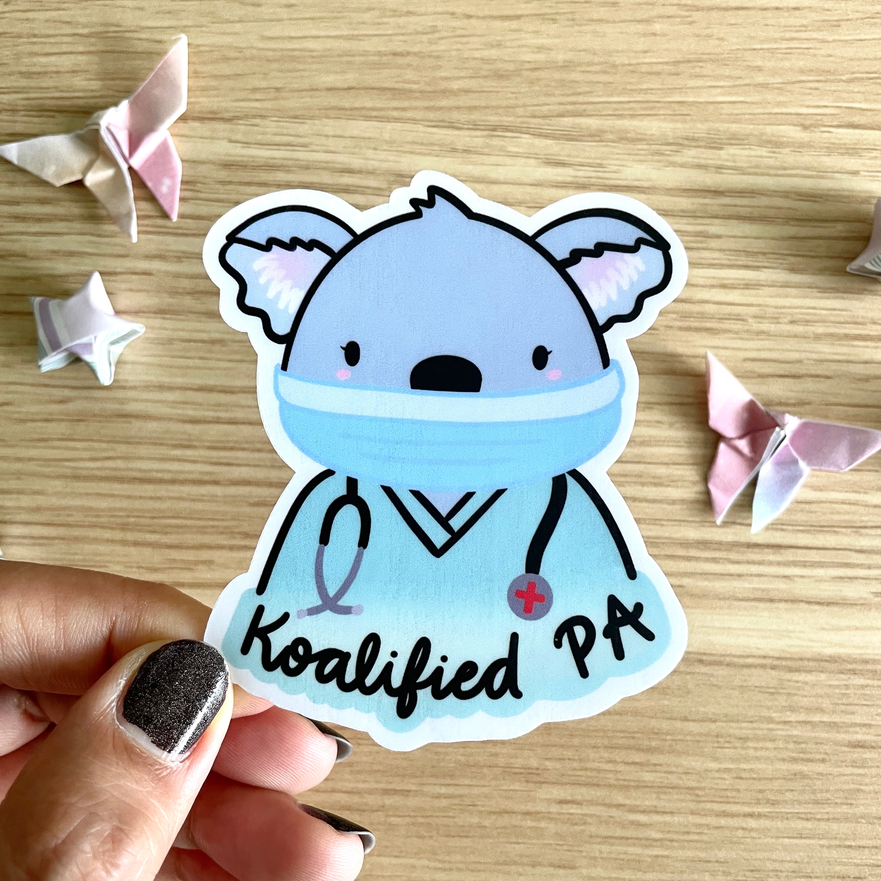 Koalified PA Physician Assistant Sticker – Jem and Cozy