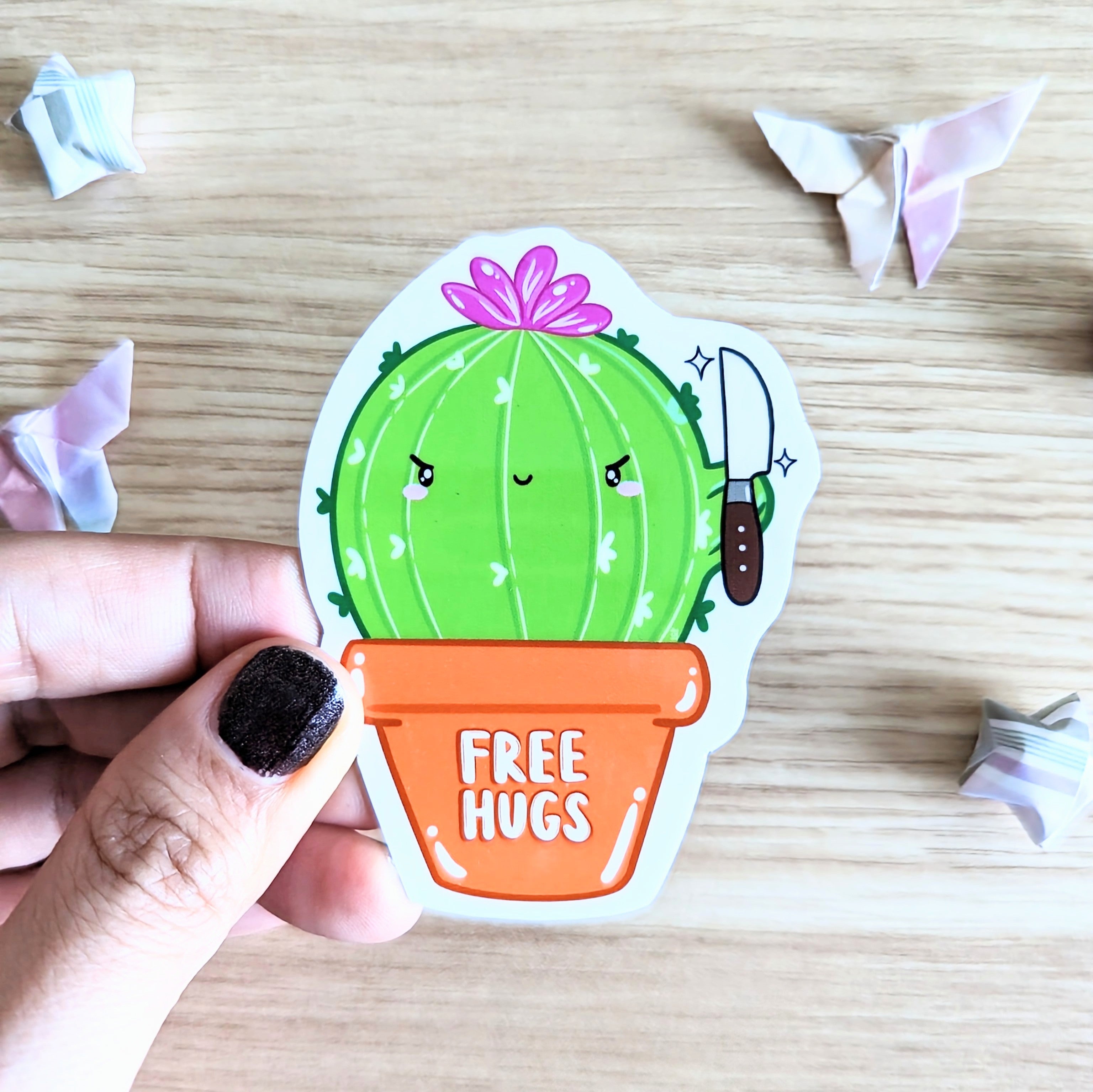 MAGNET: Free Hugs Magnet – Jem and Cozy