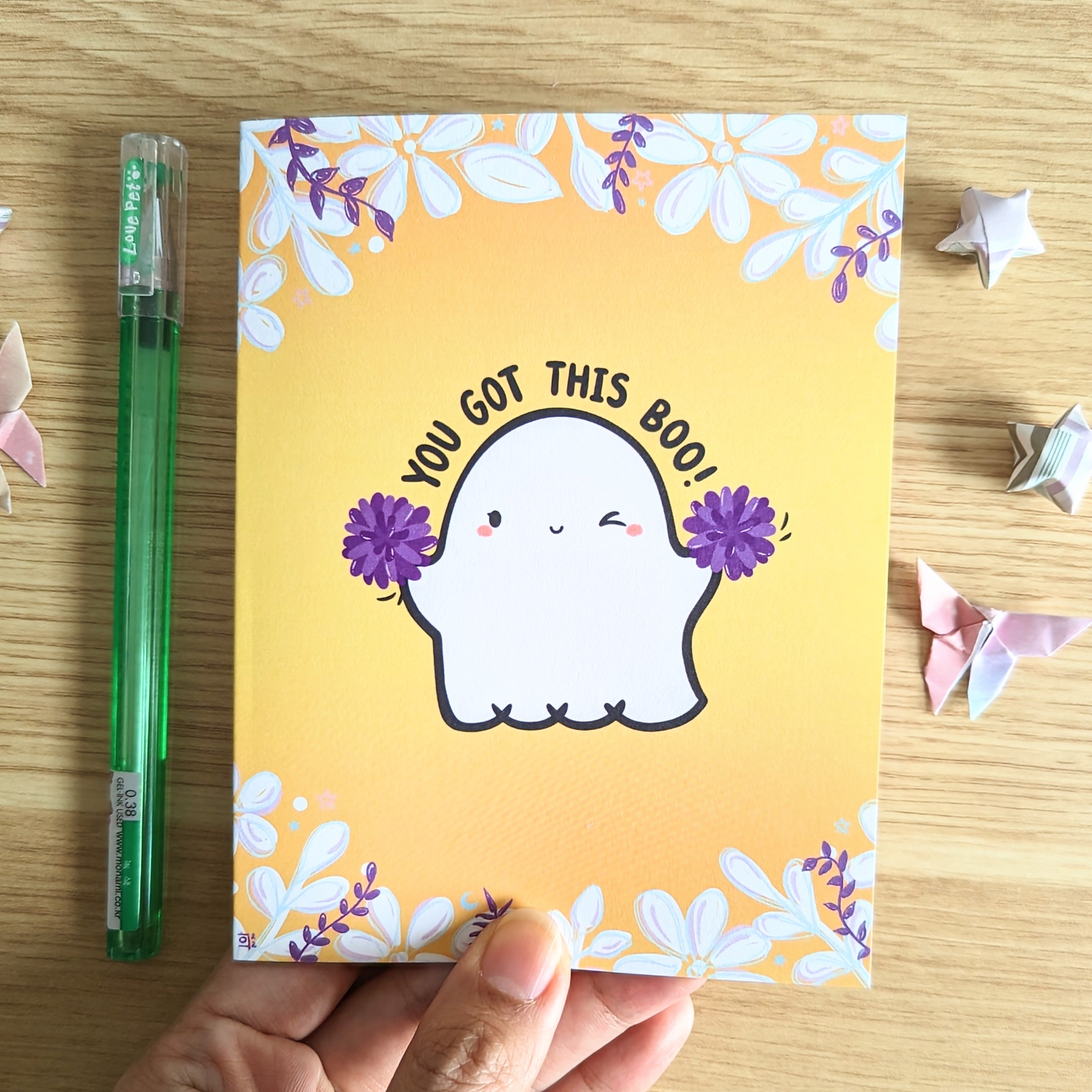 You Got This Boo Blank Greeting Card – Jem and Cozy