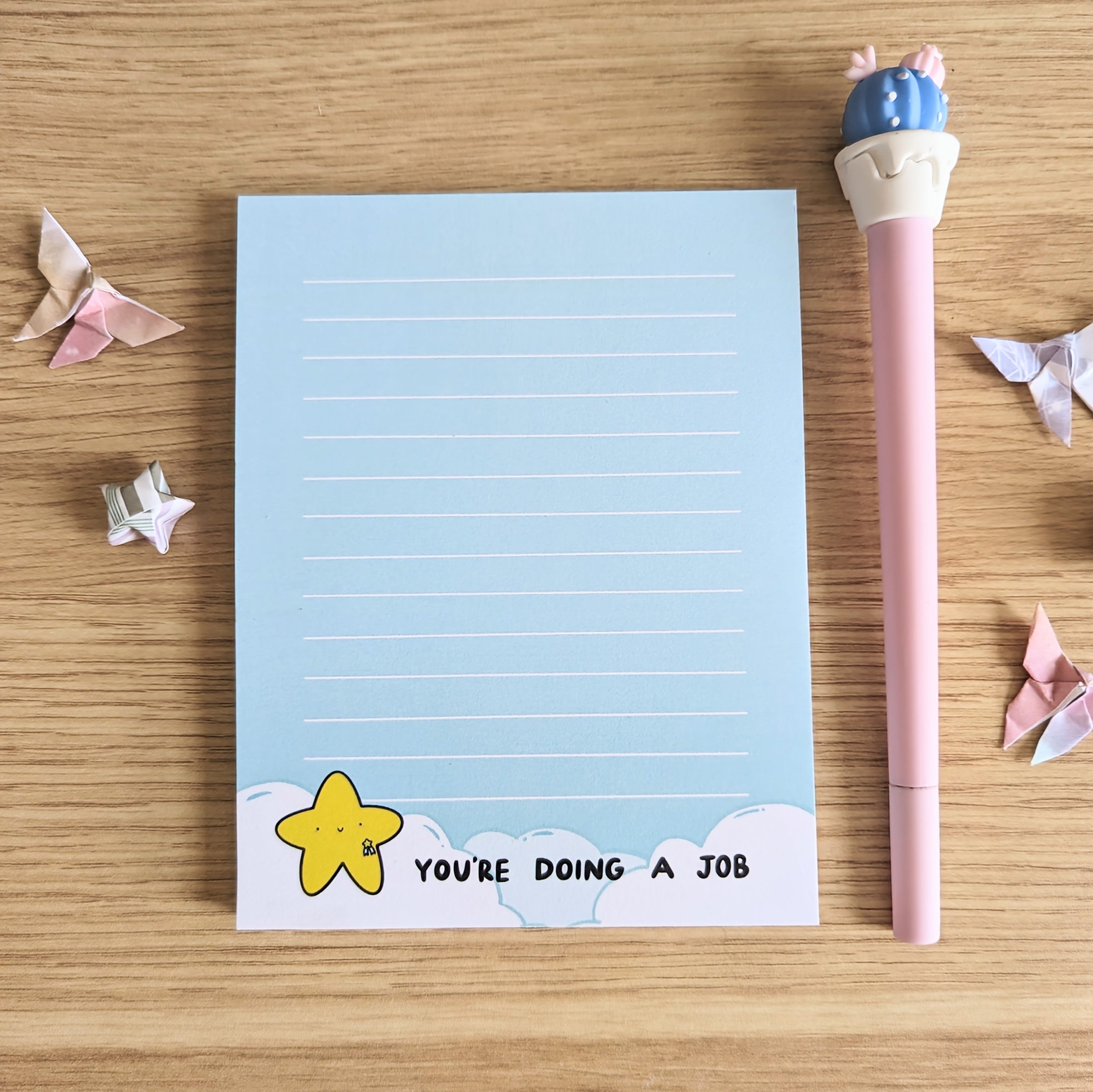 CENSORED You're Doing a Job Notepad – Jem and Cozy